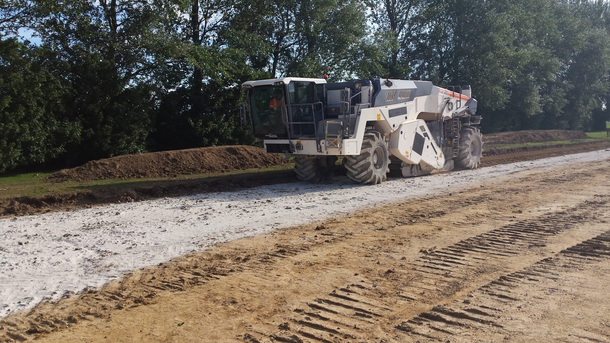 Widnes Galligu Stabilisation 1 - Ash Remediation