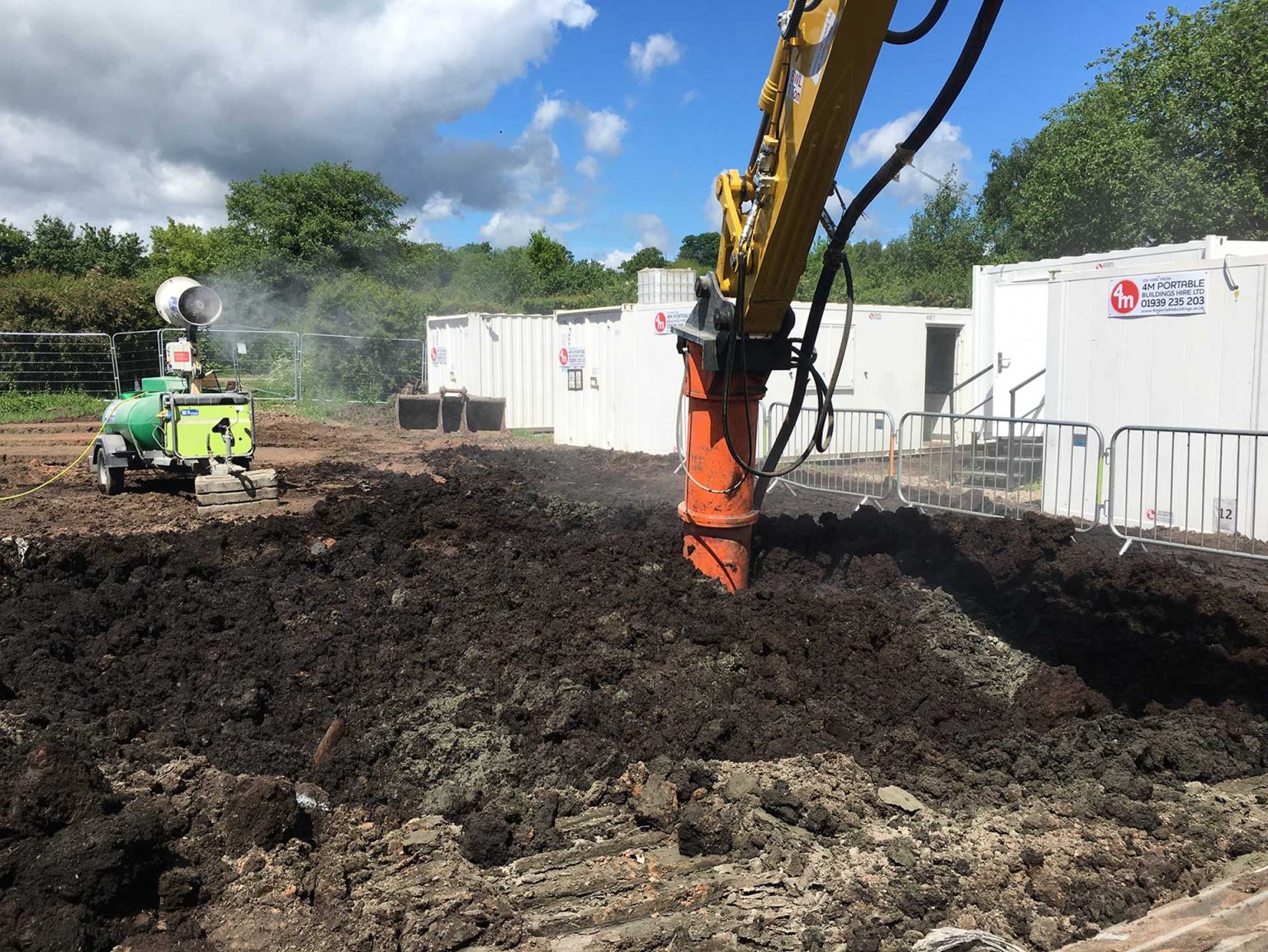 Allu Power Mixer & Allu Pressure Feeder - Ash Remediation